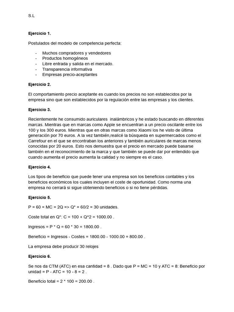 Eco Tema 5 | PDF