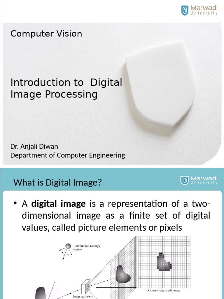 Introduction To Digital Image Processing: Computer Vision | PDF | Rgb Color Model | Image ...