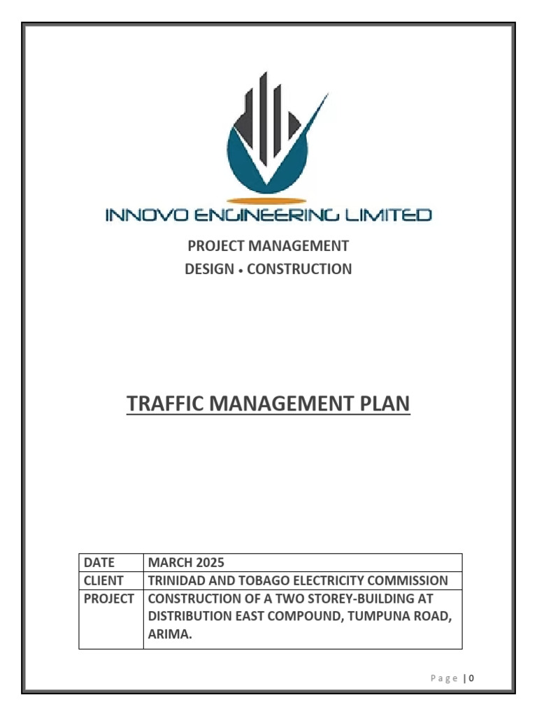 Traffic Management Plan (REV 1) - Construction of Two-Storey Building ...