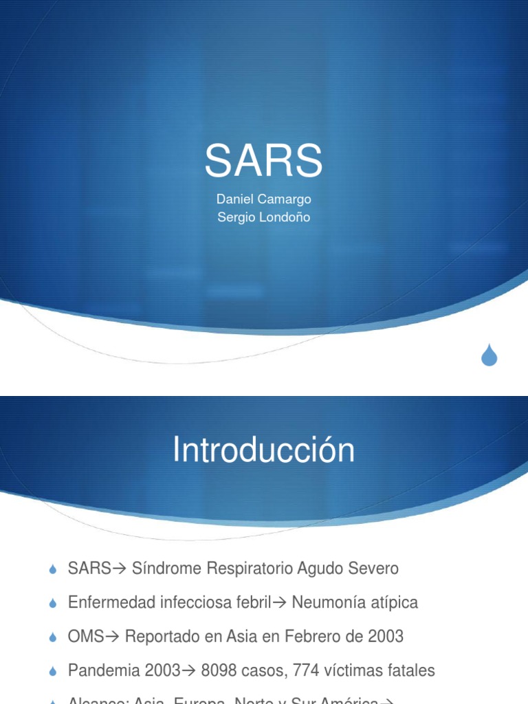 SARS | PDF | Virus | Microbiología