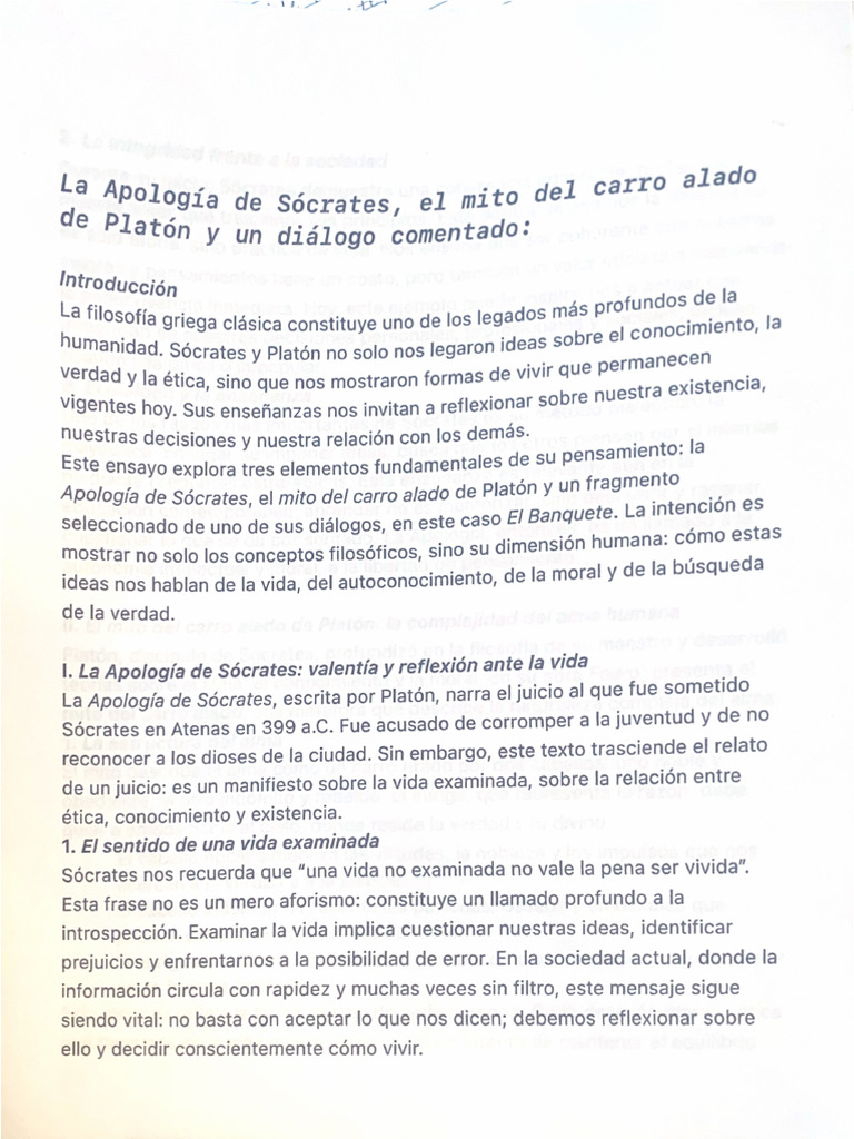 Apología Sócrates | PDF