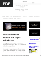 Understanding Bogue's Compounds in Cement | PDF | Cement | Chemistry