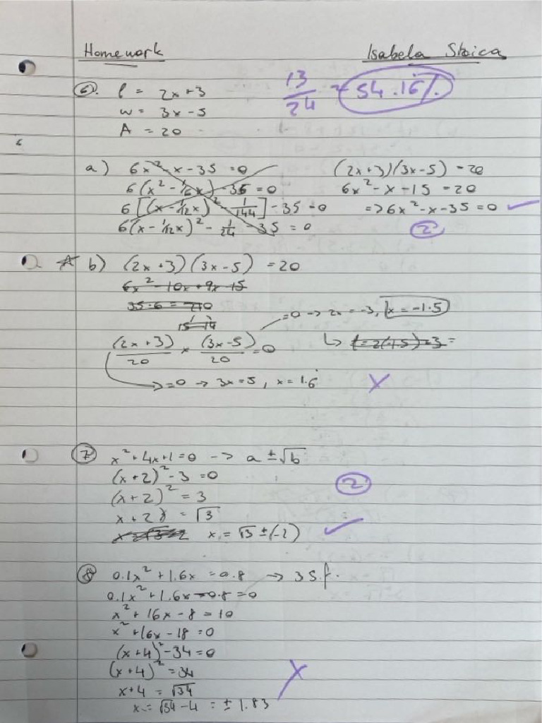 Homework (19 9) | PDF