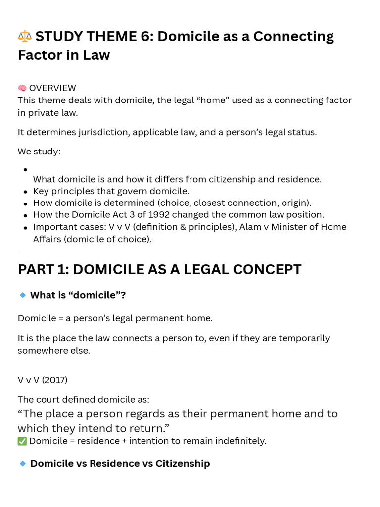 Understood. I Will Not Ask Any Further Questions. | PDF | Domicile (Law ...