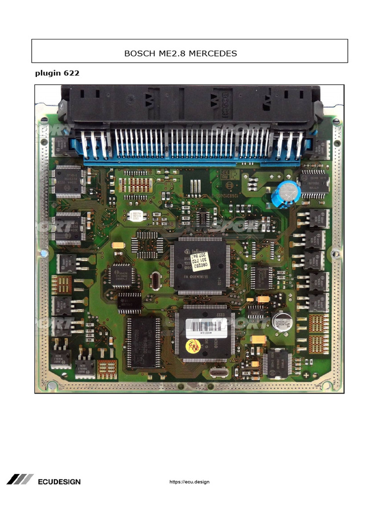 BOSCH ME2.8 Mercedes ECU Connection Guide | PDF