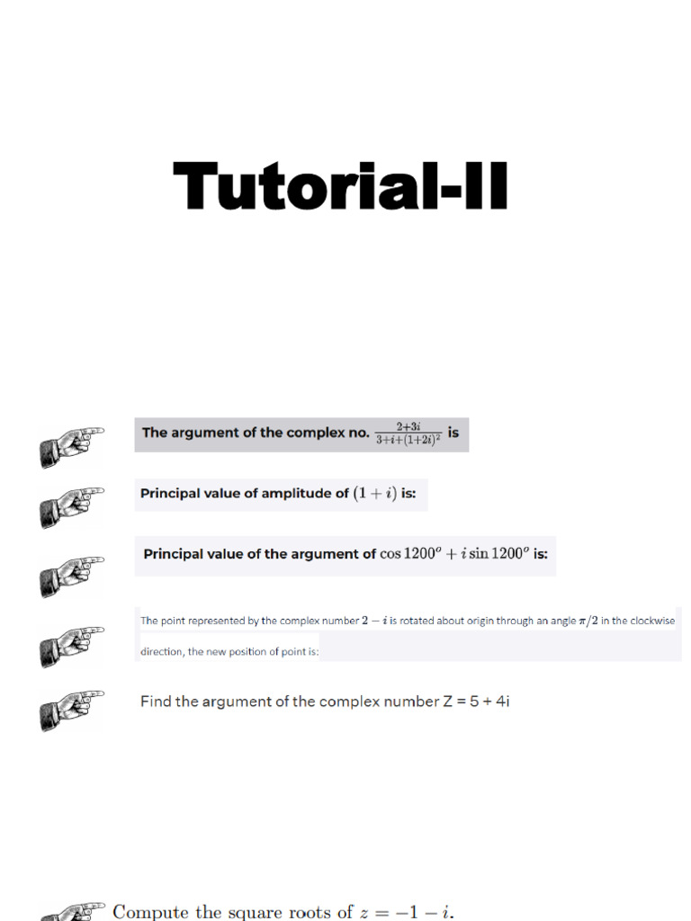 Tutorial 2 | PDF