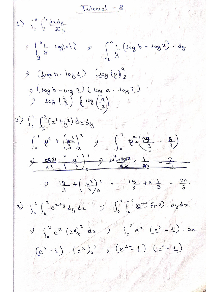 Tutorial 8 Solution | PDF