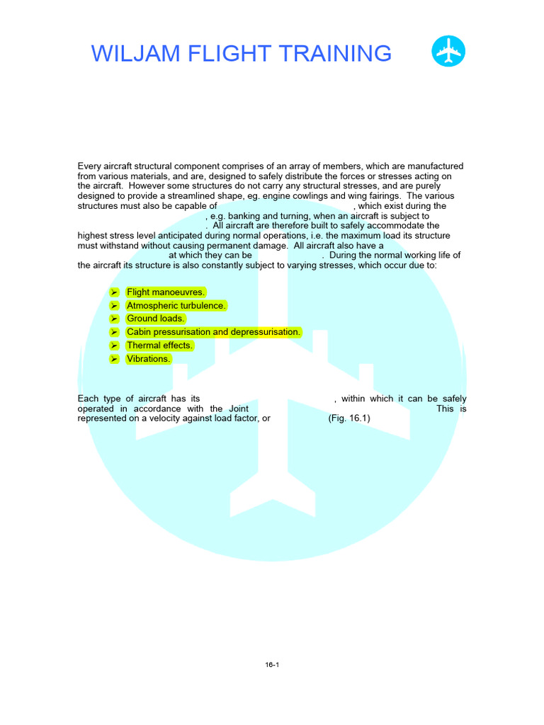Chapter 16 - Operating Limitations | PDF | Airspeed | Aircraft