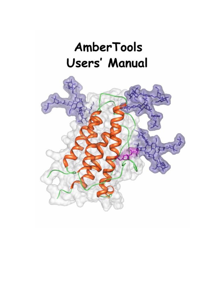 Amber Tools | Molecular Dynamics | Physical Sciences