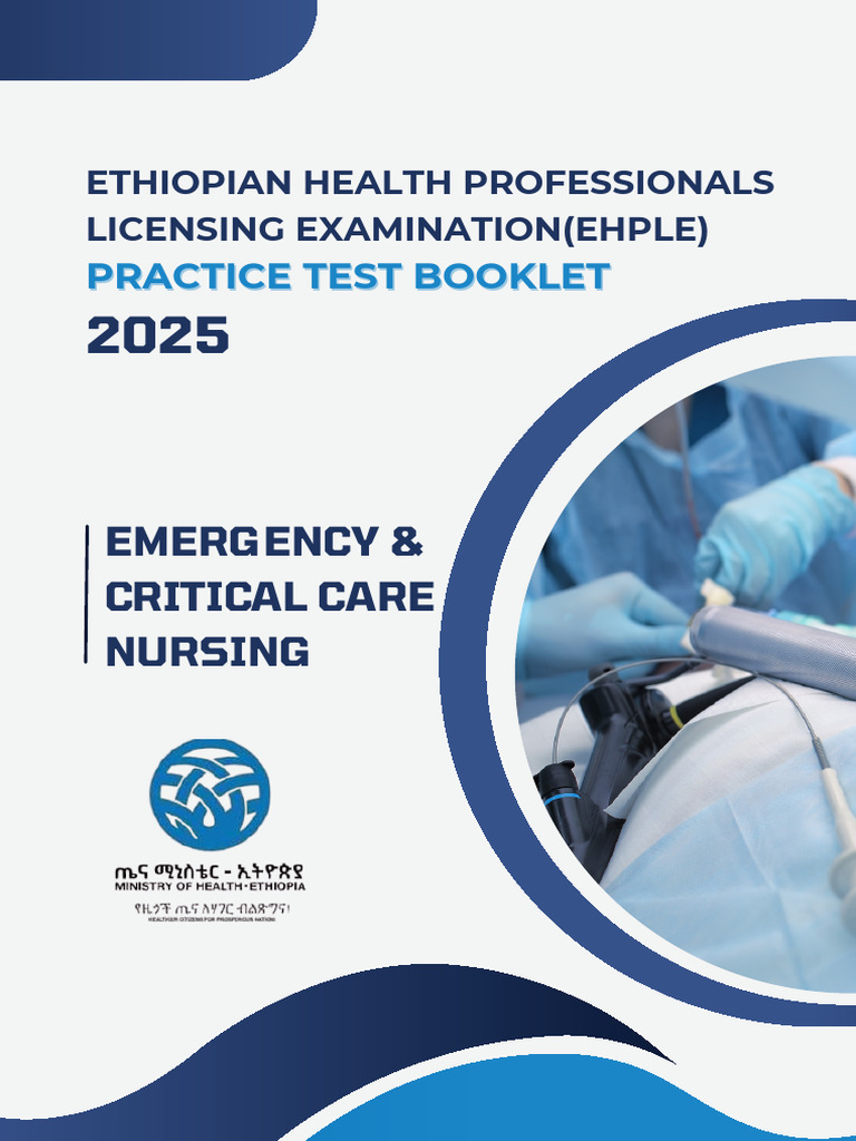 EHPLE 2025 Practice Test Booklet | PDF | Shock (Circulatory ...