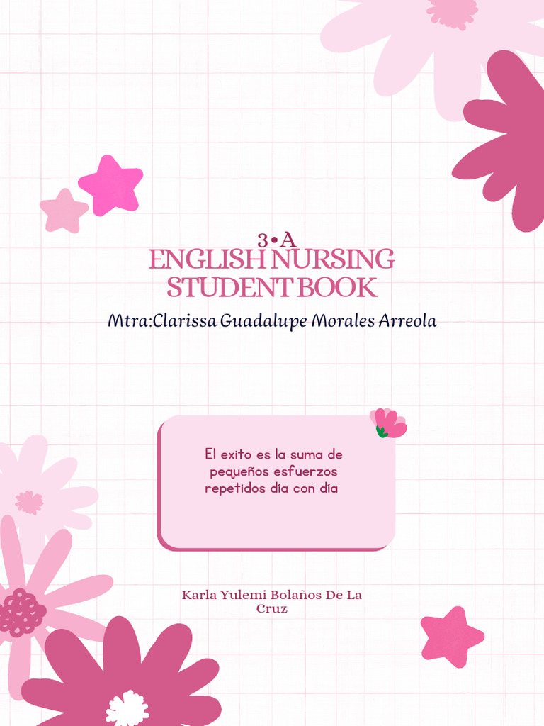Documento A4 Portada de Proyecto Elegante Sencillo Ilustrado Floral ...