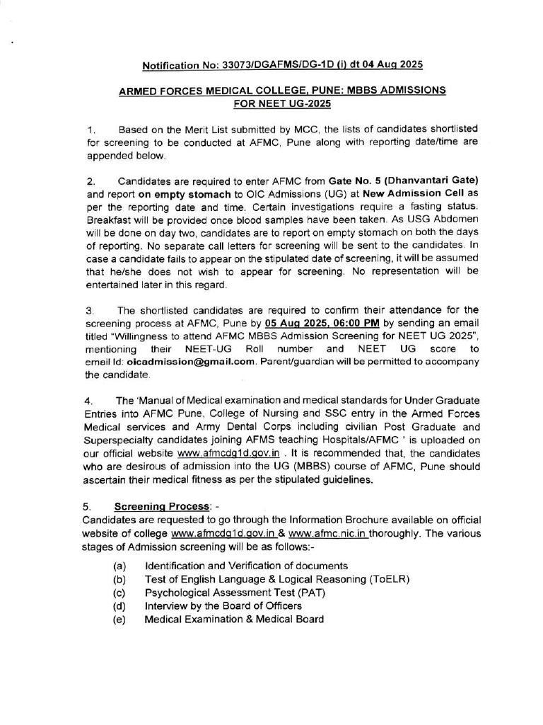 AFMC | PDF