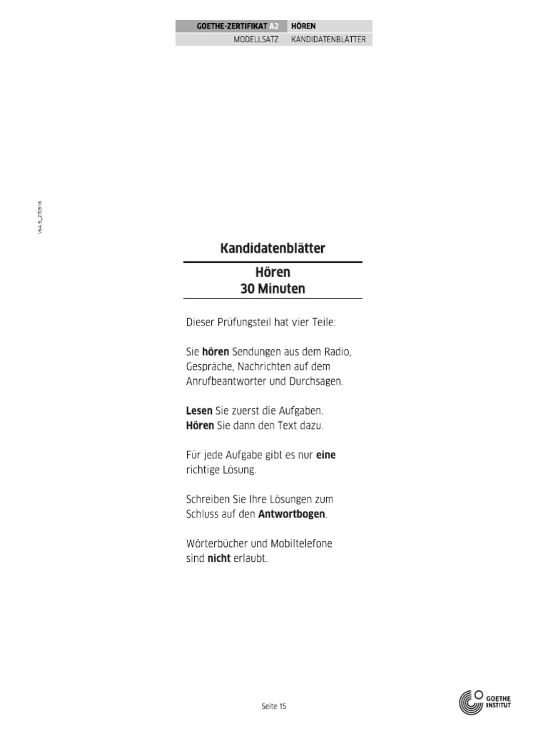 A2 Horen 3 | PDF