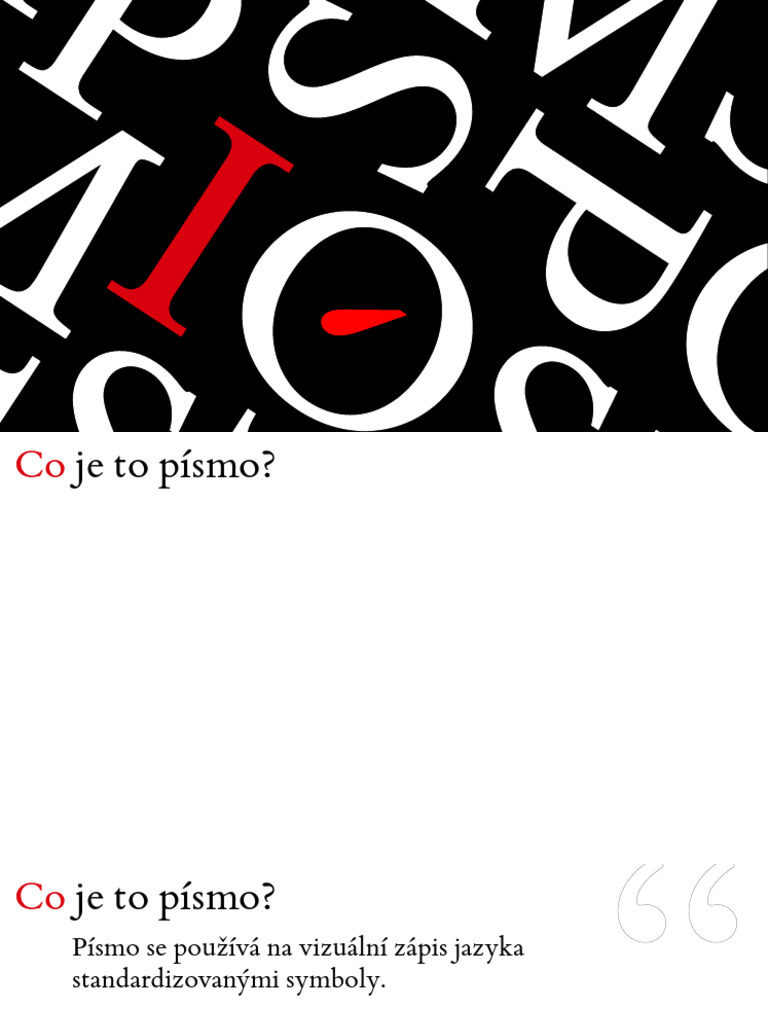 ZOT I 06 Historie Pisma | PDF