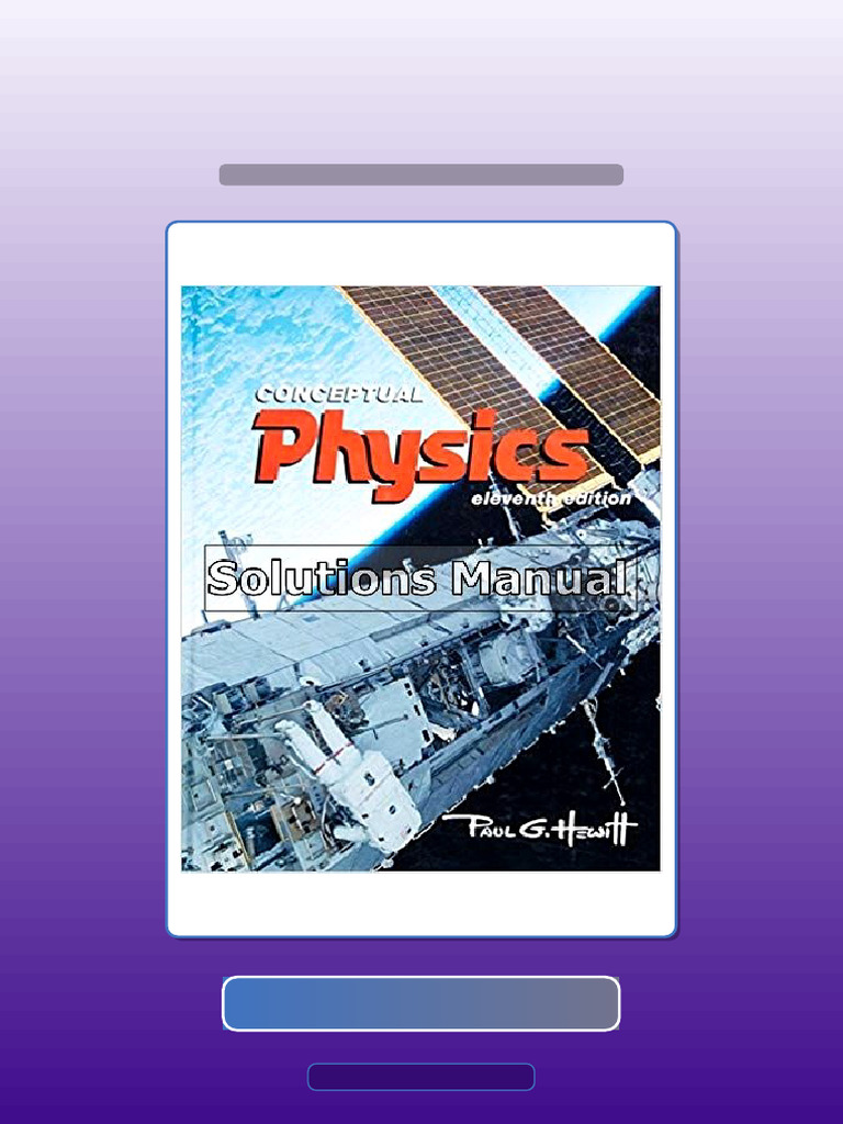 Complete Conceptual Physics 11th Edition Hewitt Verified | PDF ...