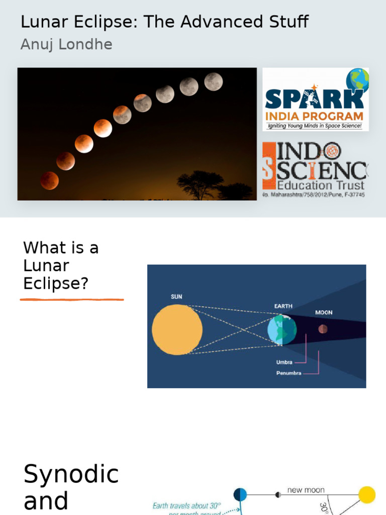 Advanced Insights on Lunar Eclipses | PDF