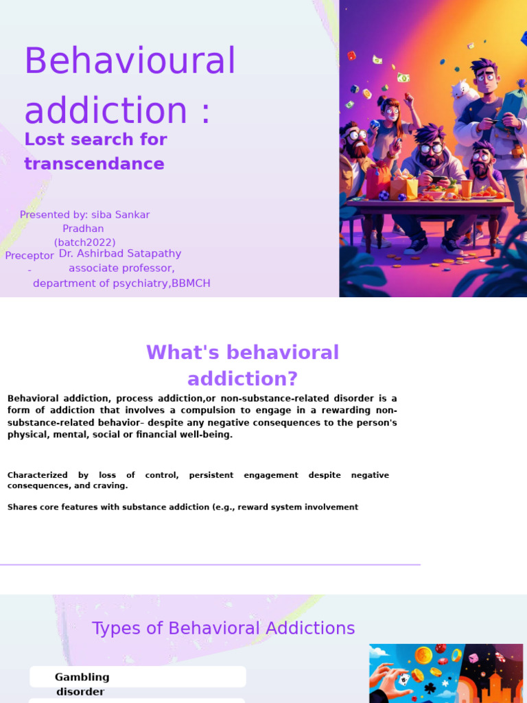 Behavioural Addiction - 20250419 - 182813 - 0000 | PDF | Reward System ...