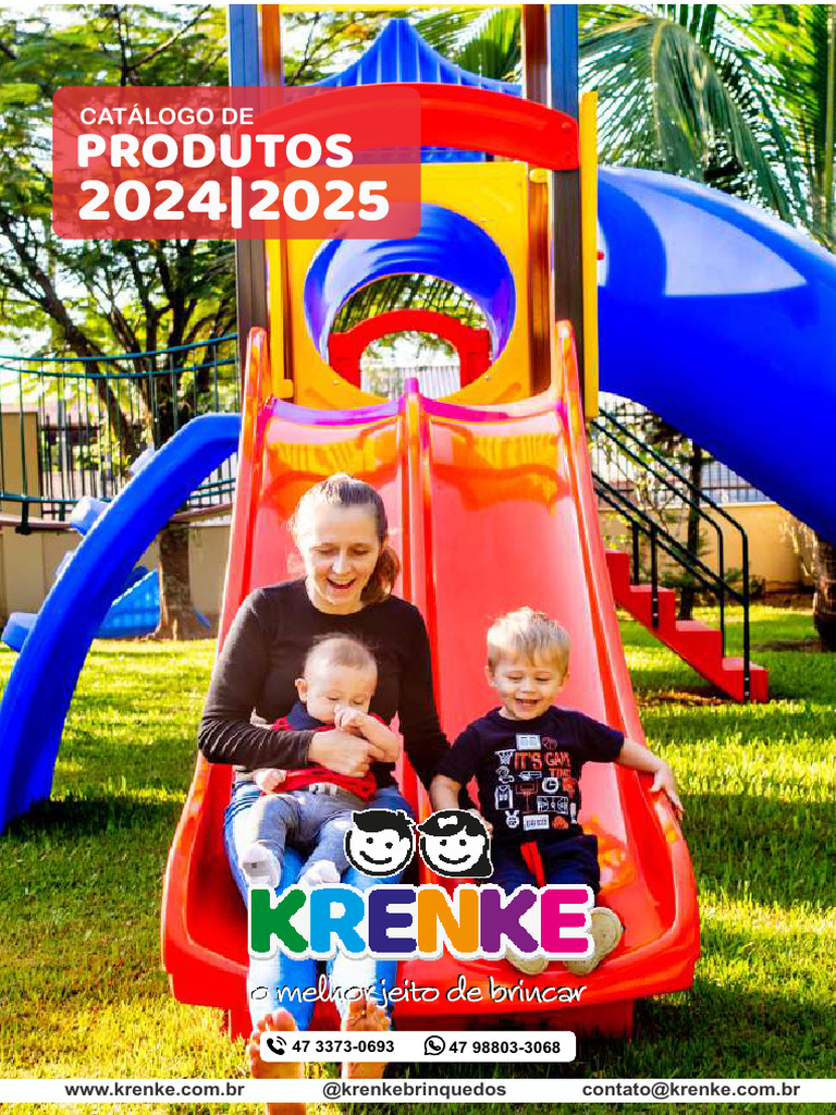 Catálogo Krenke: Playgrounds 2024-2025 | PDF | Parquinho