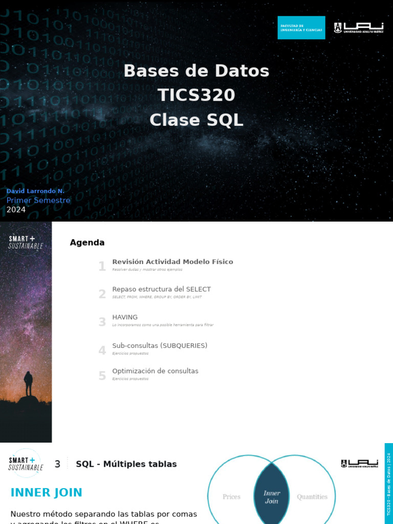 Clase - SQL Advanced | PDF | SQL | Software de gestión de datos