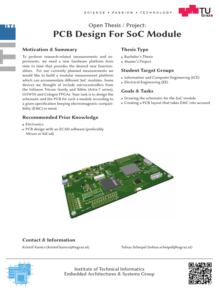 PCB Design For SoC Module | PDF