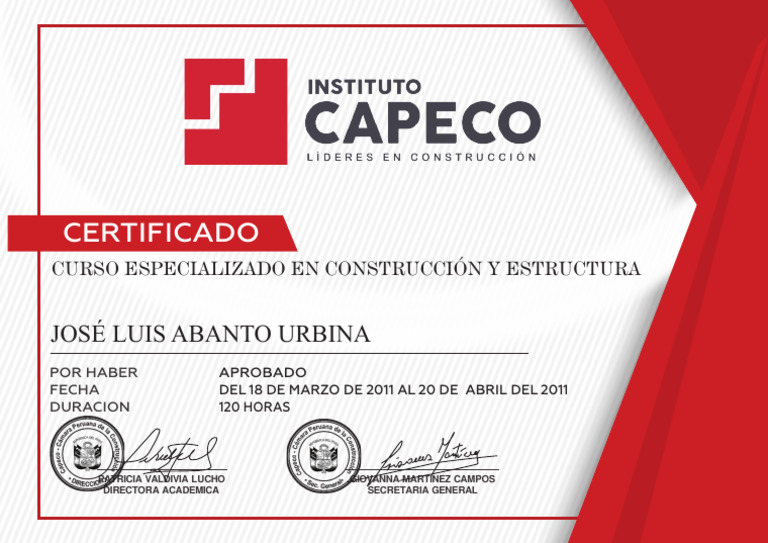 Capeco Origen | PDF