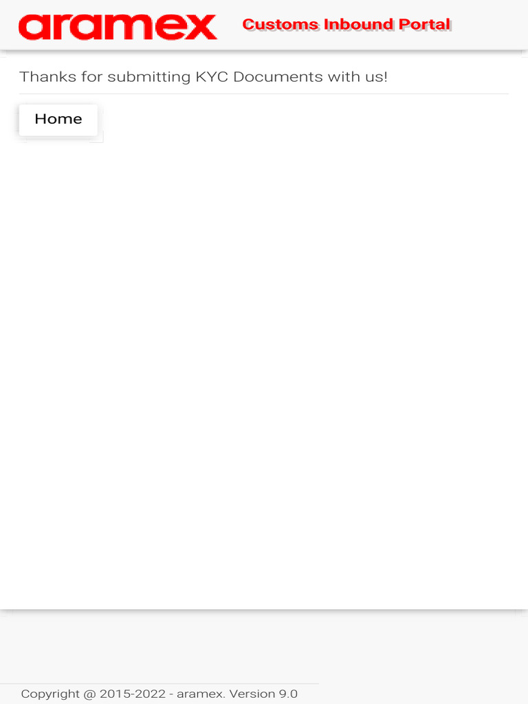 Aramex Portal - Aramex India PVT LTD | PDF