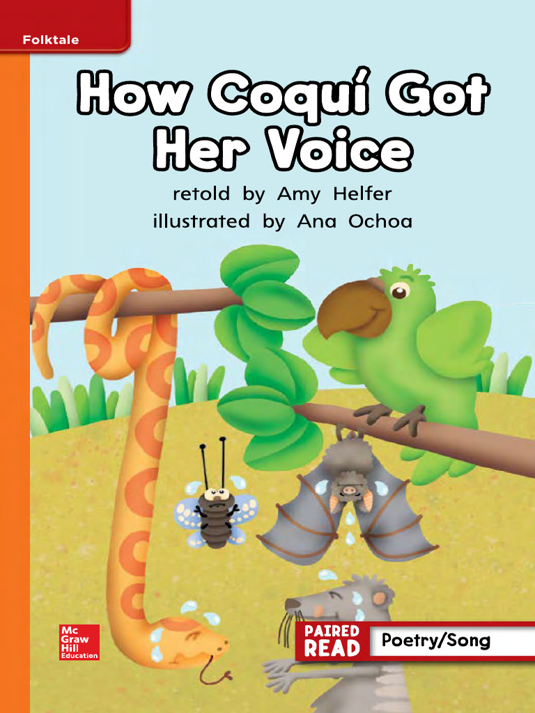How Cogui Got Her Voice Yellow | PDF