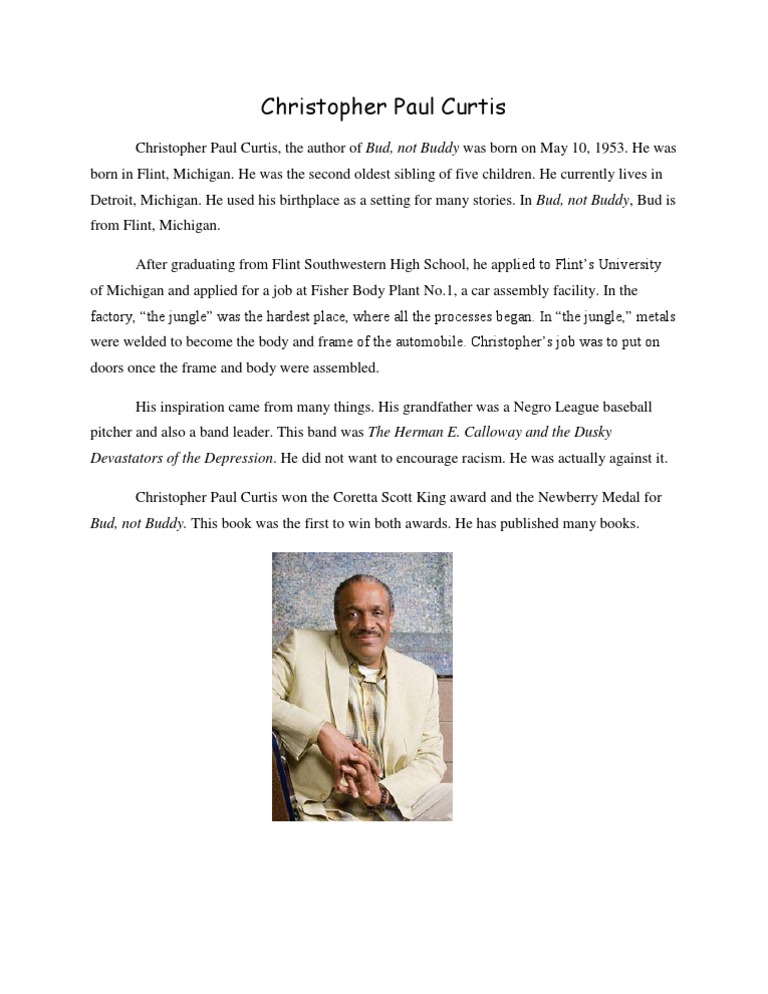 Christopher Paul Curtis: Author Overview | PDF