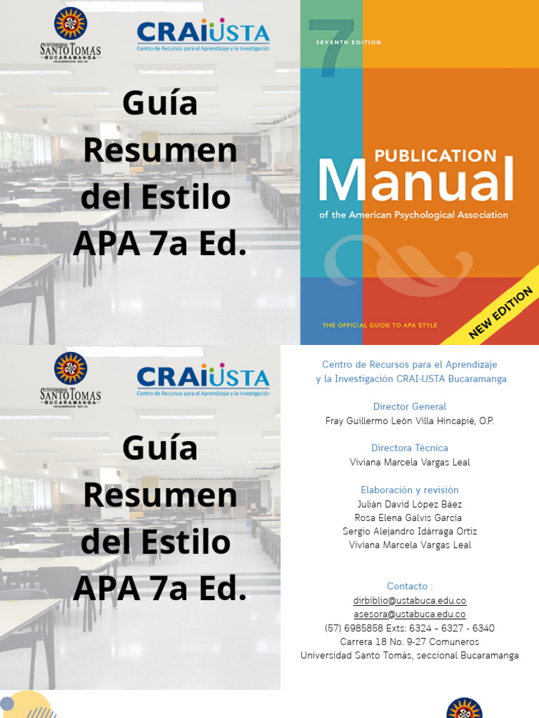Normas APA 2025: Guía Completa | PDF | Estilo apa | Institución