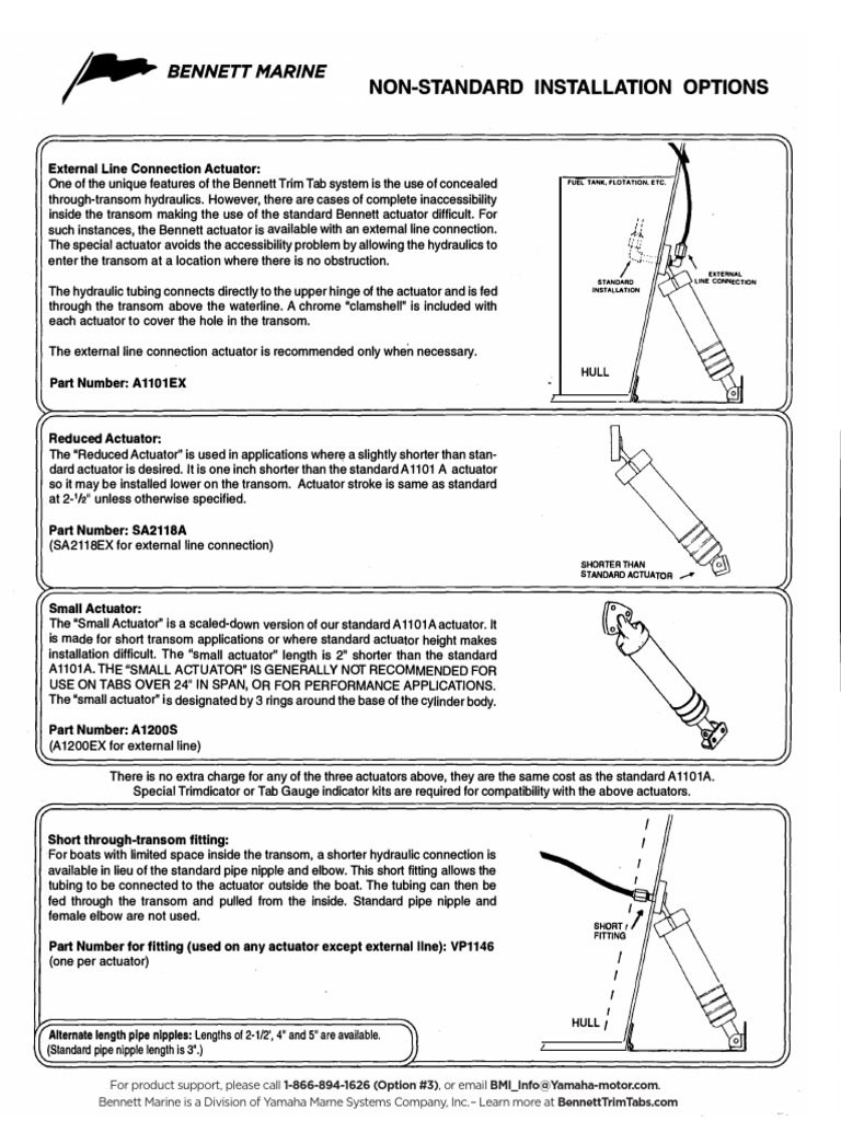 Bennett - Non-Standard Installation Options | PDF | Pipe (Fluid Conveyance)