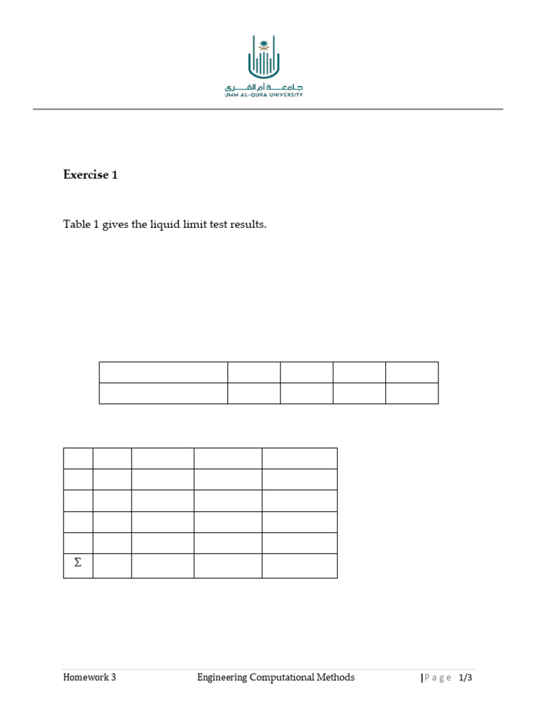 Homework 3 Computational Methods 463 | PDF | Least Squares | Regression ...
