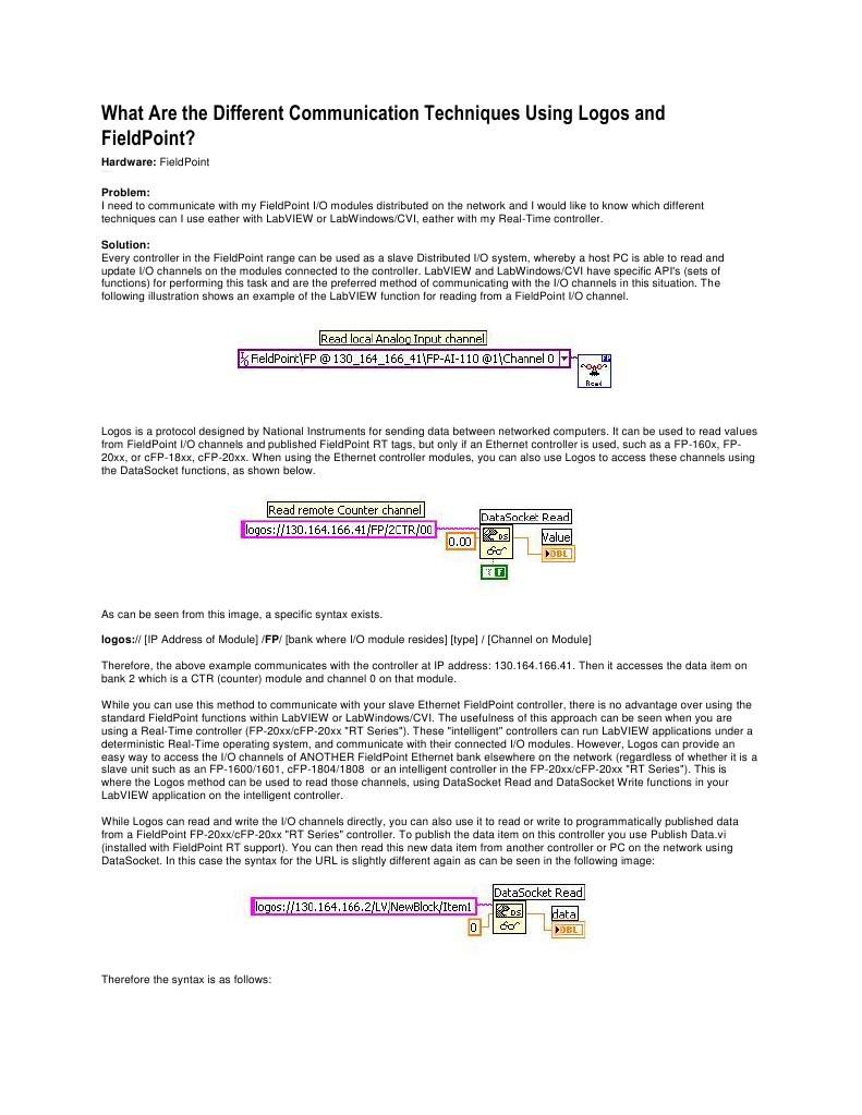 Communication Techniques | Download Free PDF | Input/Output | Computer Network