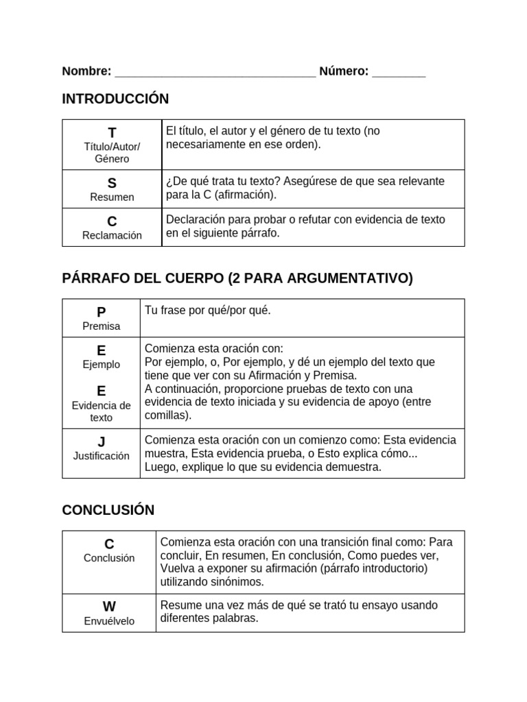 (S) ECR Graphic Organizer | PDF | Lógica