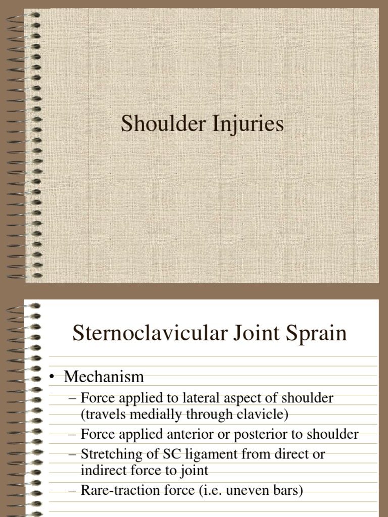 Shoulder Injury | PDF | Shoulder | Musculoskeletal System