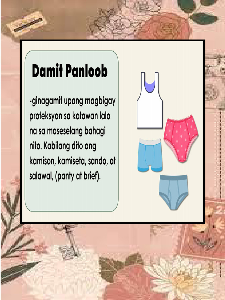 Iba't Ibang Kasuotan | PDF