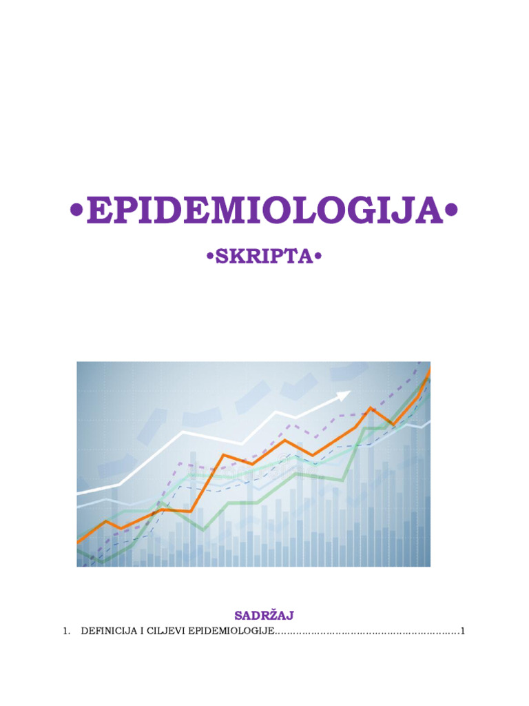 Epidemiologija Nova Skripta! | PDF