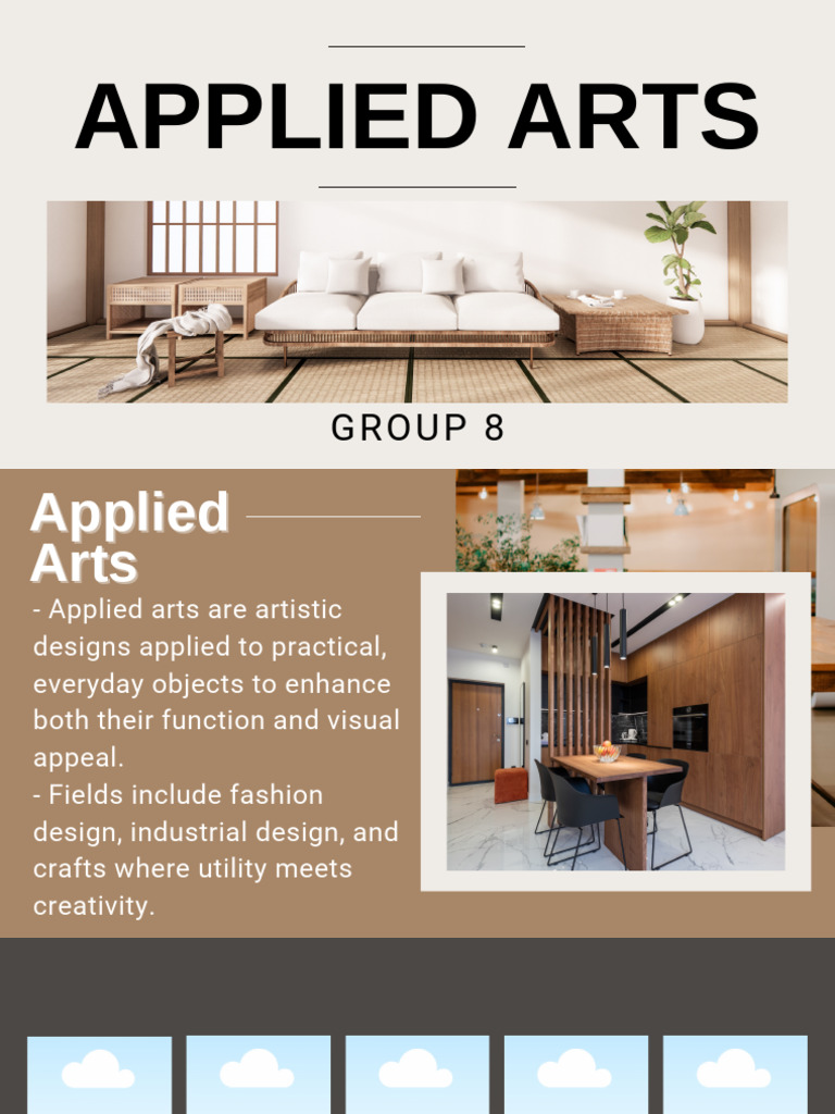 Overview of Applied Arts Fields | PDF