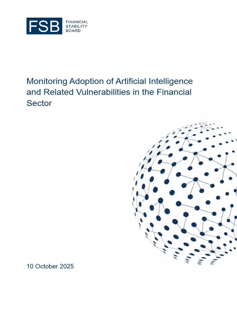 FSB Monitoring AI in Finance Sector | PDF | Artificial Intelligence ...