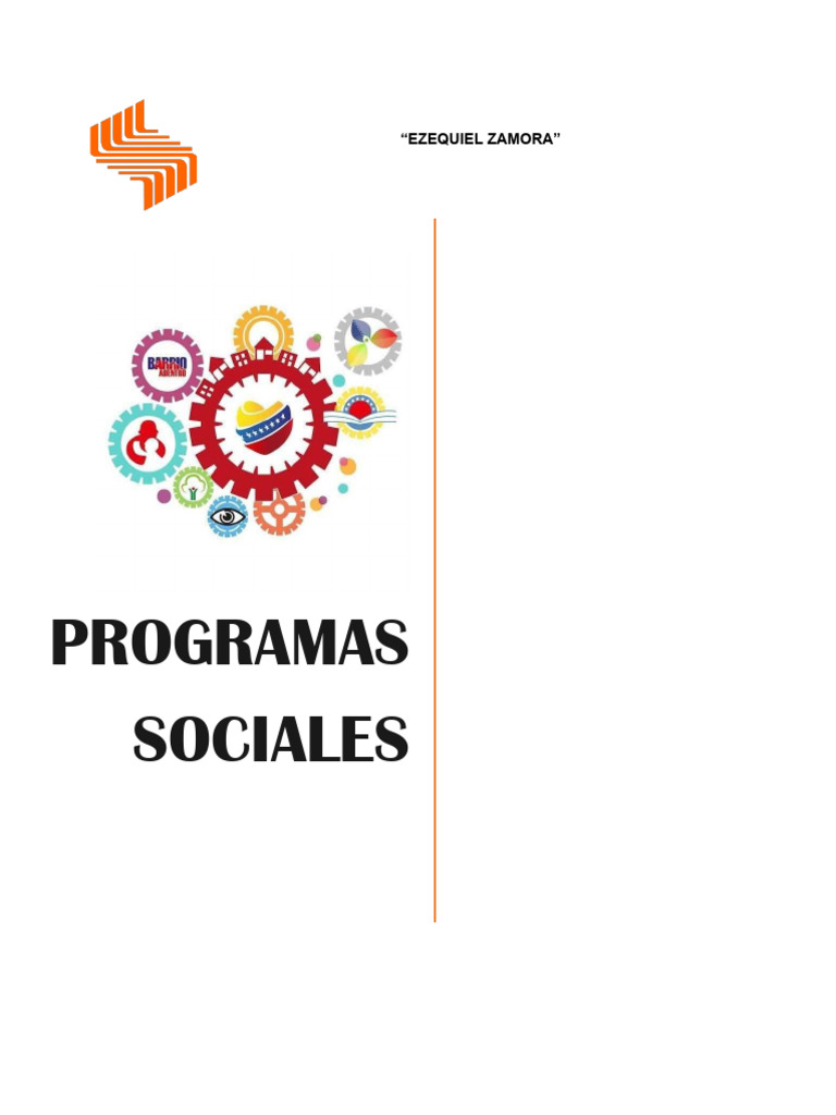 Programas Sociales Mod II | PDF | Venezuela