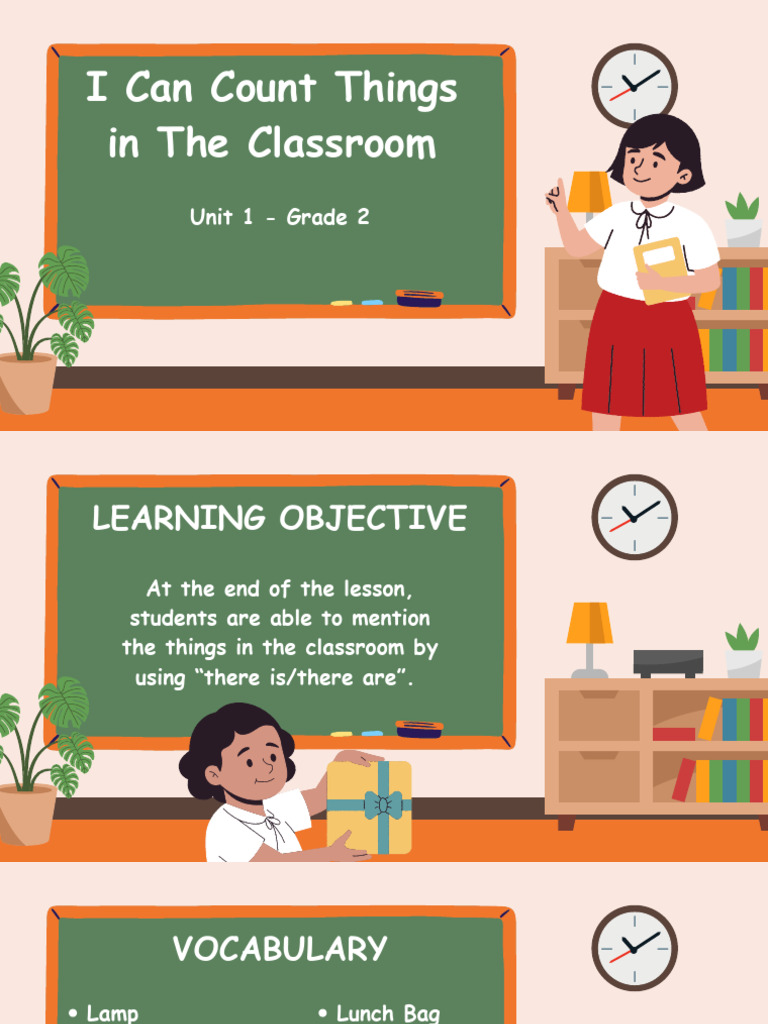 Unit 1-I Can Count Things in The Classroom-Grade 2 | PDF