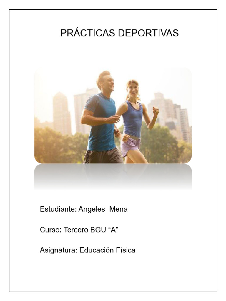 Prácticas Deportivas | PDF | Deportes | Deporte del atletismo