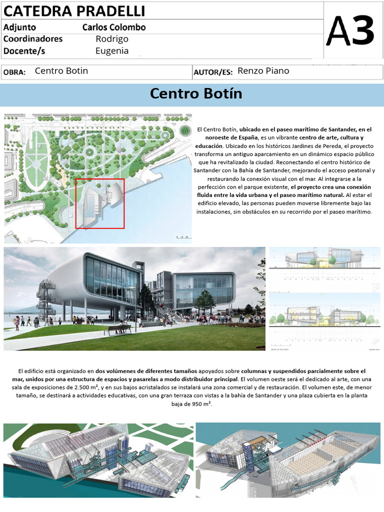 Centro Botín: Arte y Cultura en Santander | PDF