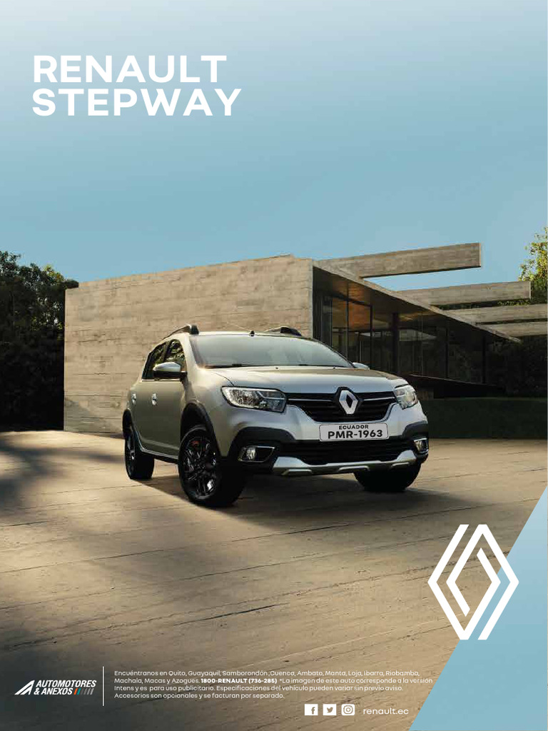 Ficha Técnica Renault Stepway 2023 | PDF | Vehículo de motor | Carros ...
