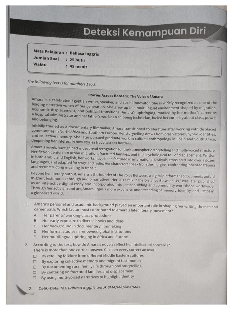 Tka 1 | PDF