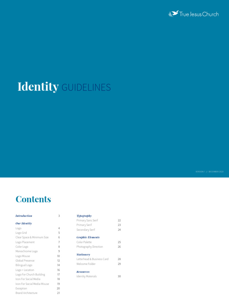 TJC Identity Guidelines Final 2025 02 | PDF | Typefaces | Typography