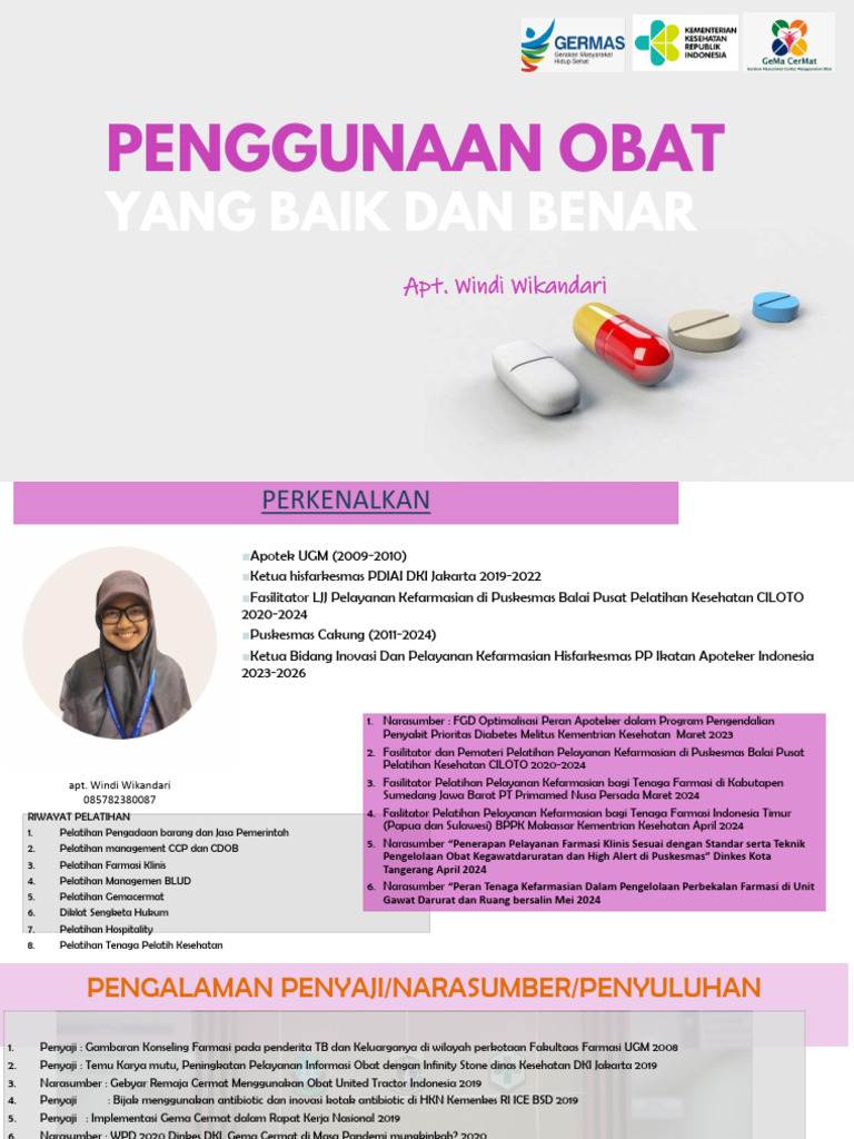 Panduan Penggunaan Obat yang Benar | PDF
