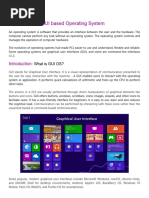 Understanding Software Interfaces: GUI, CLI, Menu | PDF | Graphical ...