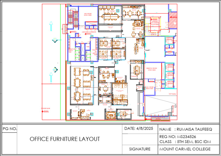 Pantry and Cafe Layout Plan | PDF
