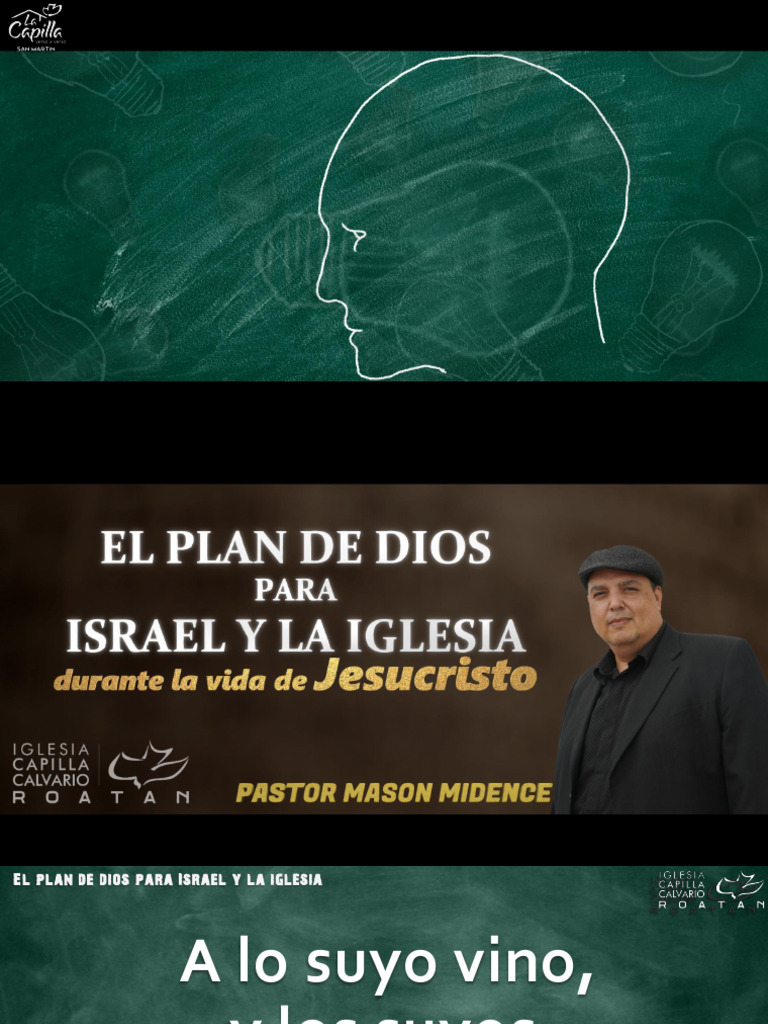El Plan de Dios para Israel y la Iglesia | PDF | Jesús | Evangelio de Mateo