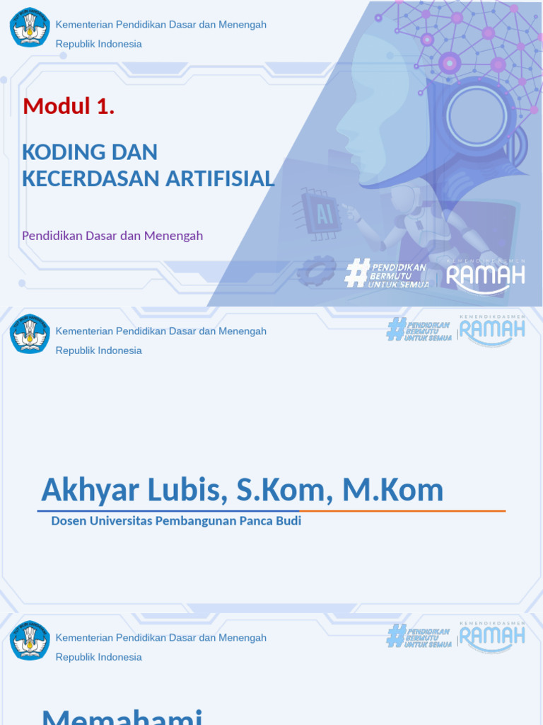 Modul 1. Pengenalan Koding-KA Di Dikdasmen | PDF